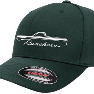 1968 1969 Ford Ranchero Truck Outline Design Flexfit 6277 Baseball Hat ...