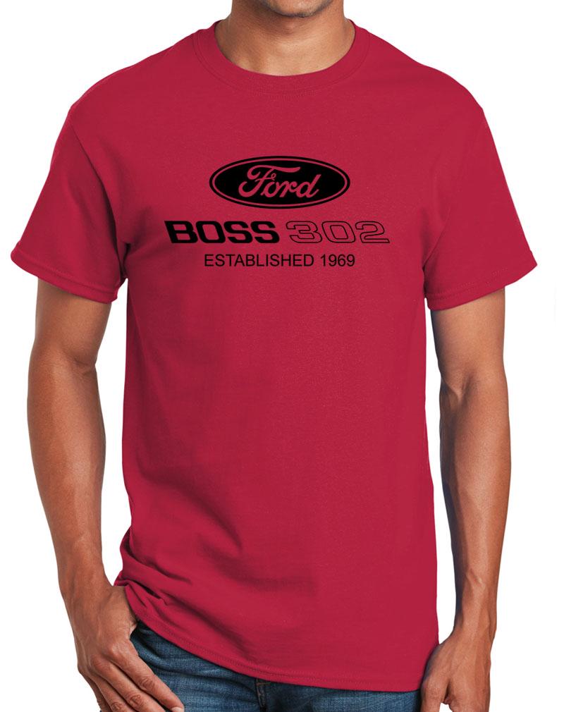 Ford Boss 302 Mustang Established Year Classic Design Tshirt - Etsy
