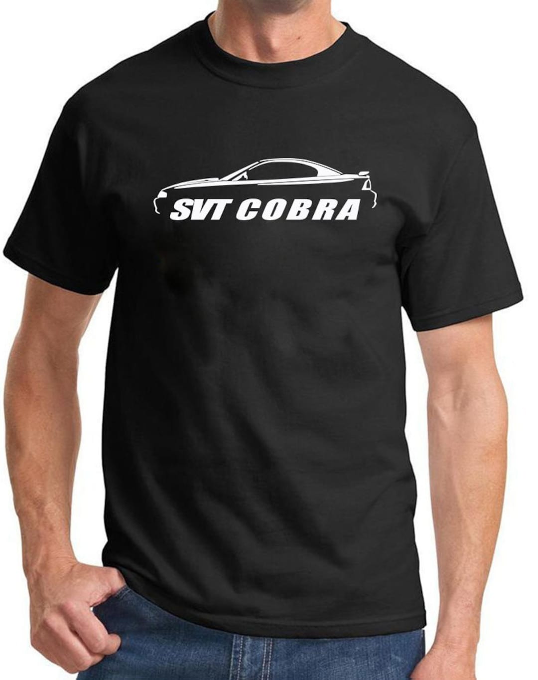 1994-98 Ford SVT Cobra Mustang Hardtop Classic Outline Design Tshirt - Etsy