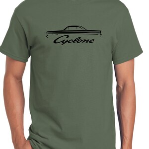 1964 Mercury Cyclone Hardtop Classic Outline Design Tshirt - Etsy