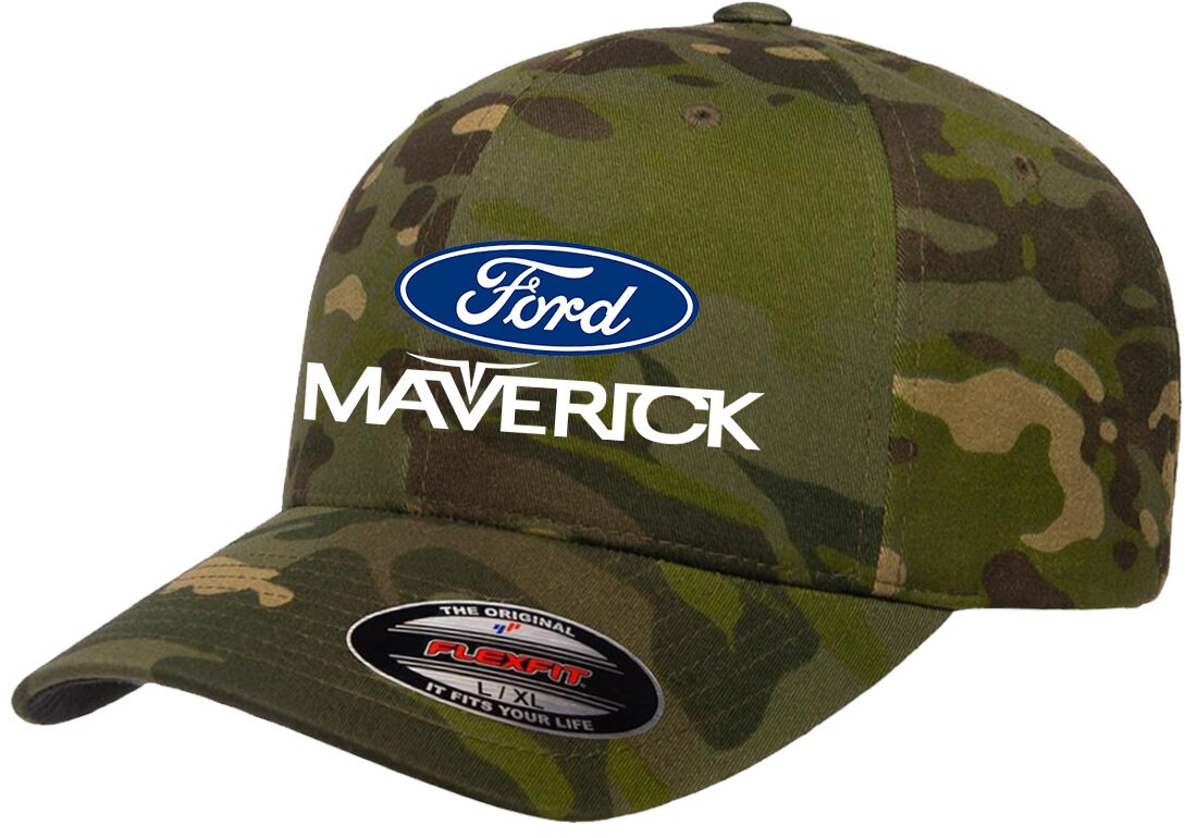 Ford Maverick Logo Classic Design Flexfit 6277 Baseball Hat Cap - Etsy