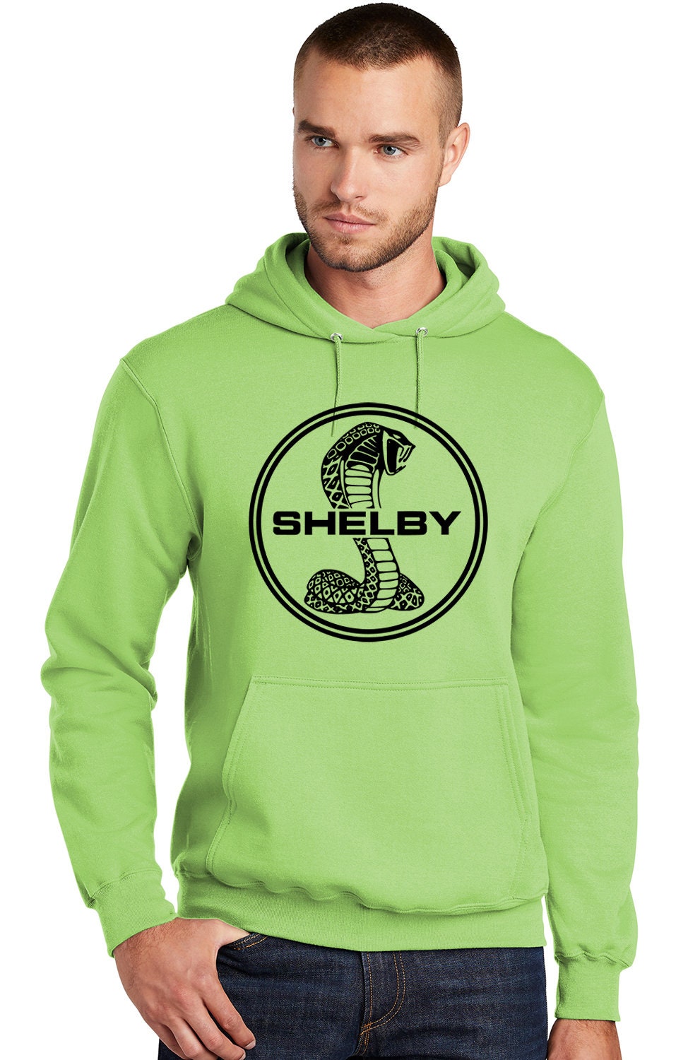 Shelby Cobra Snake Classic Logo Design Hoodie Sweatshirt | Etsy