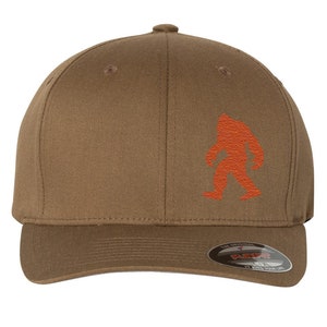 Bigfoot Sasquatch Forest Classic Design Flexfit 6277 Baseball Hat Cap ...