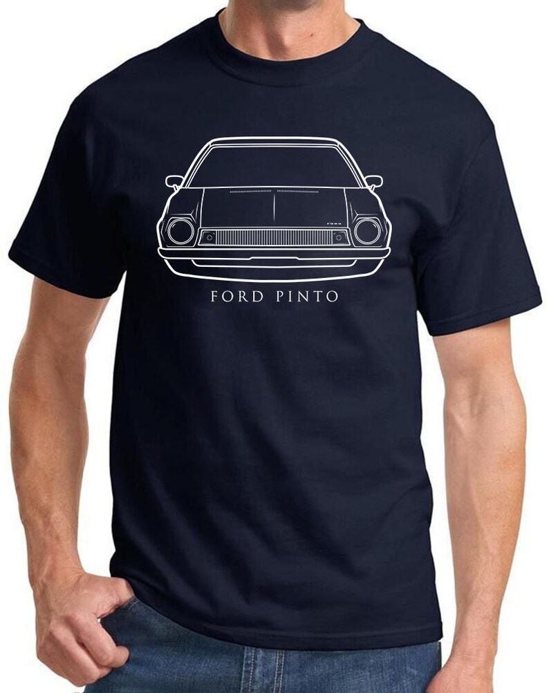 Ford Pinto Classic Front End Profile Design Tshirt - Etsy
