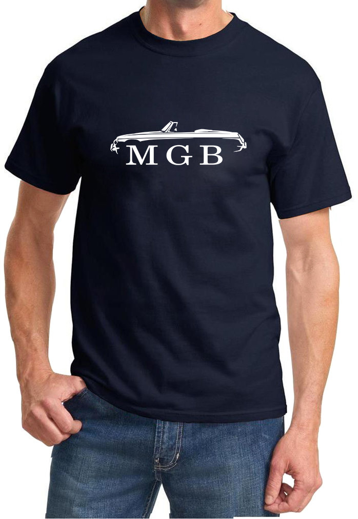 MG MGB Convertible Sports Car Outline Design Tshirt - Etsy
