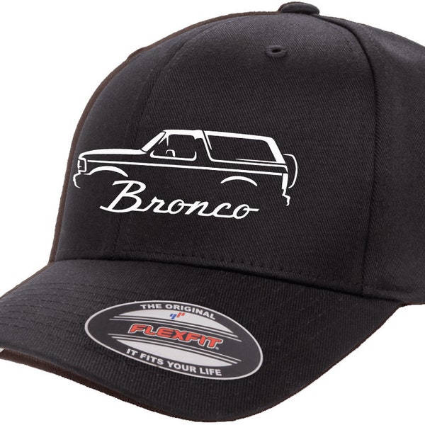 Ford Bronco Flexfit Hat - Etsy
