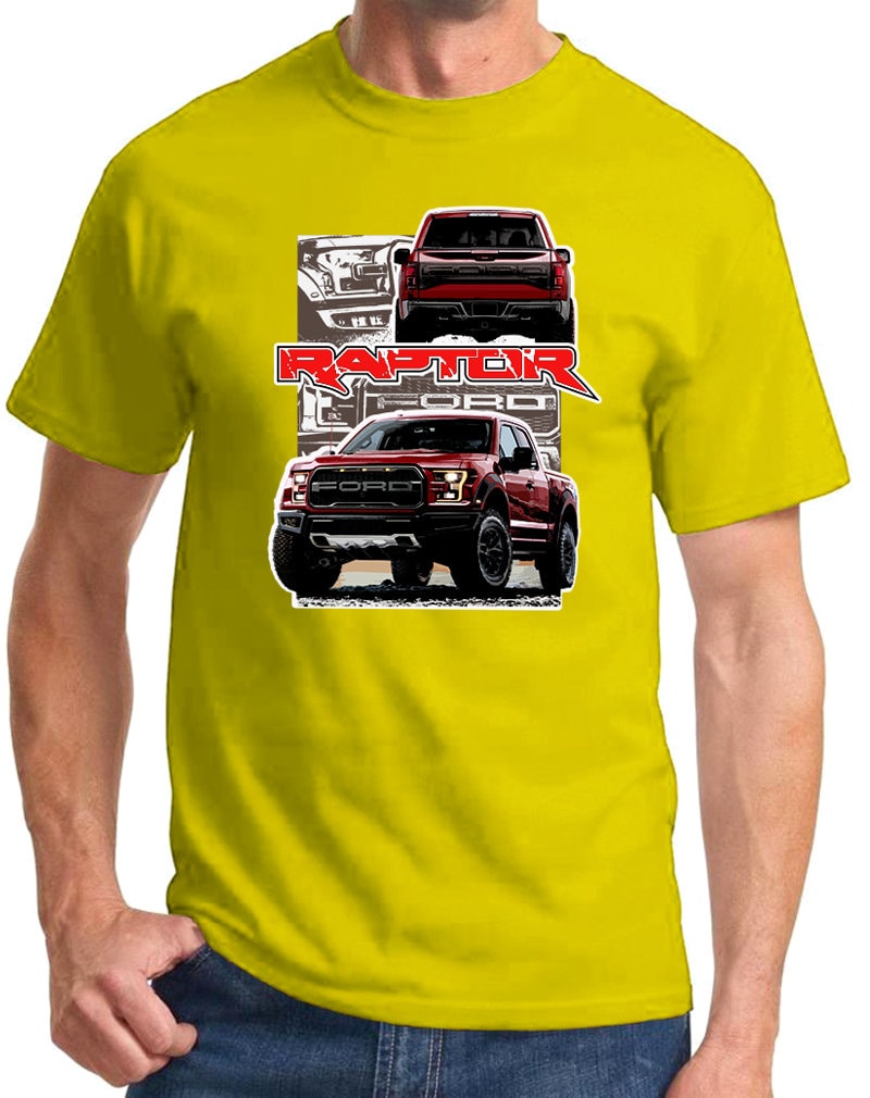 2017-20 Ford Raptor F150 4x4 Maroon Truck Full Color Design | Etsy