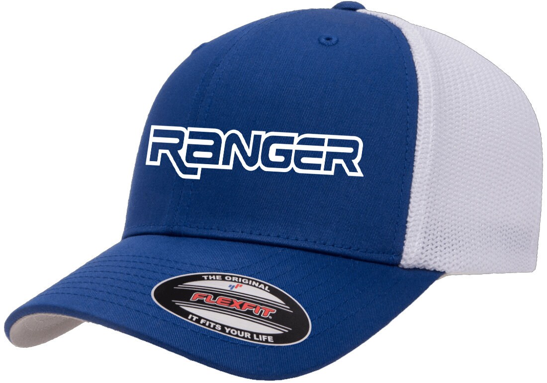 Ford Ranger Pickup Truck Design Flexfit 6511 Trucker Baseball Hat Cap ...