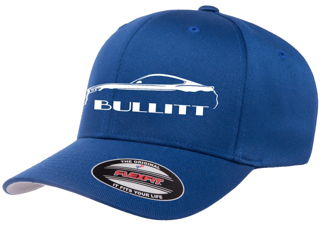 2019 2020 Bullitt Ford Mustang Classic Outline Design Flexfit 6277 ...