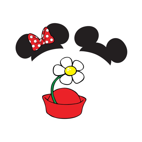 Minnie Mouse Hat - Etsy