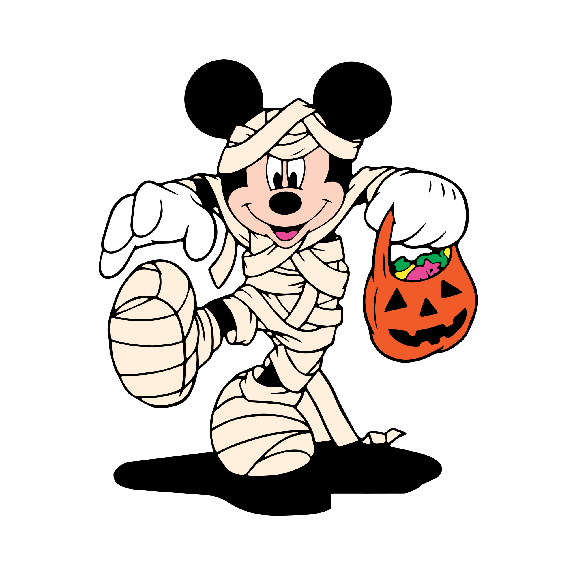 Mickey Mouse 8 Mummy Color Digital Download Svg Png - Etsy