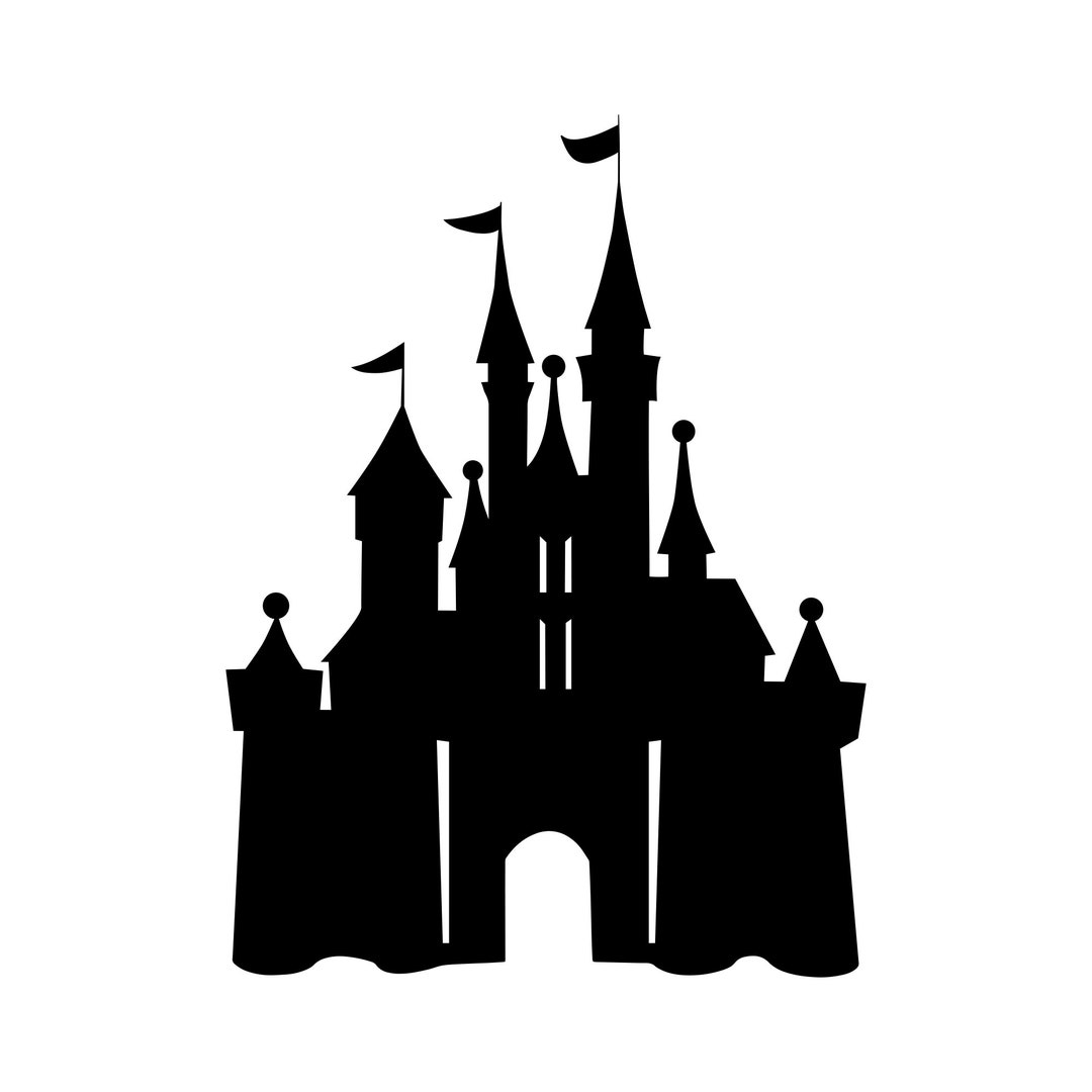 Castillo de Cenicienta 1 Siluetas Descarga Digital, svg, png, Cricut ...