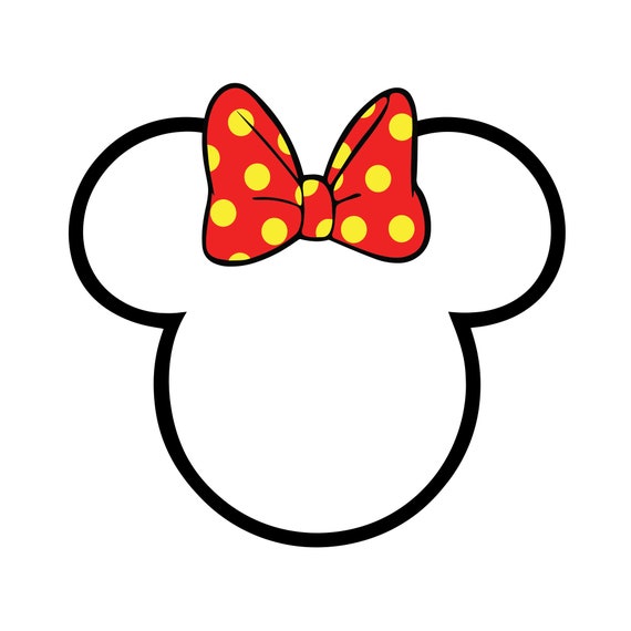Minnie Head Vector