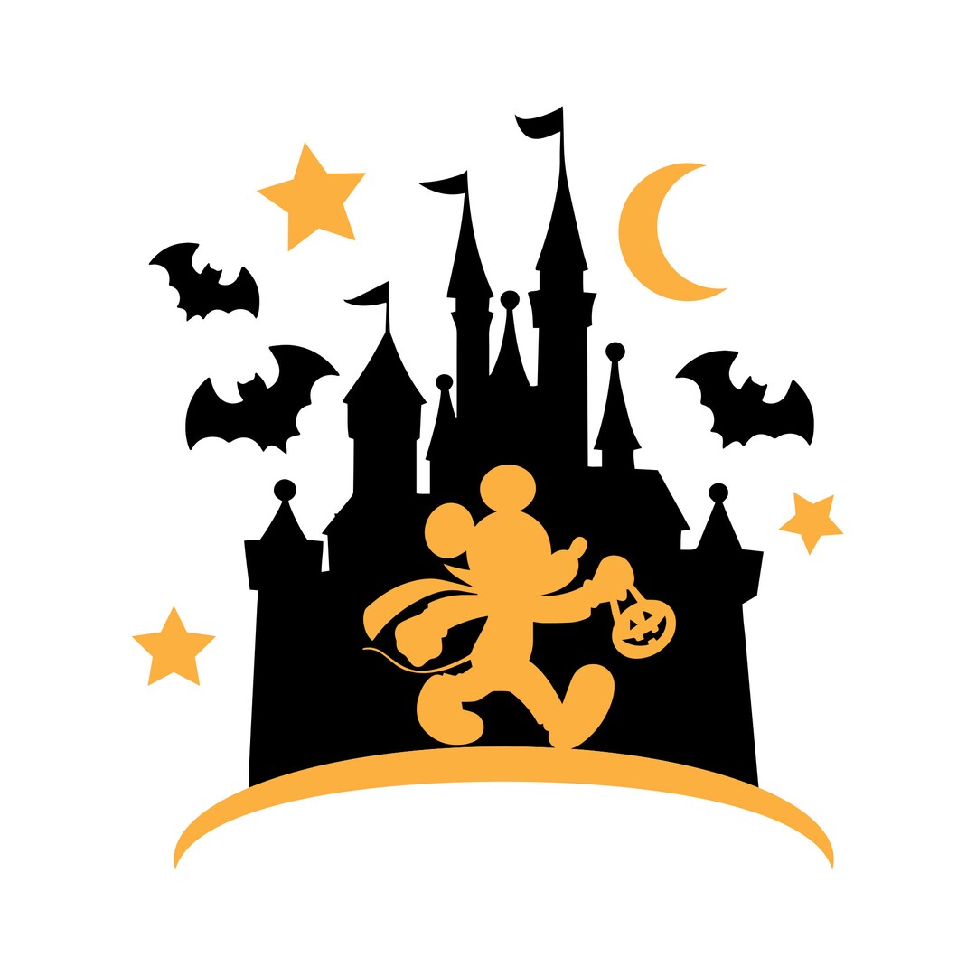 Mickey Mouse Trick or Treat Halloween Color Digital - Etsy