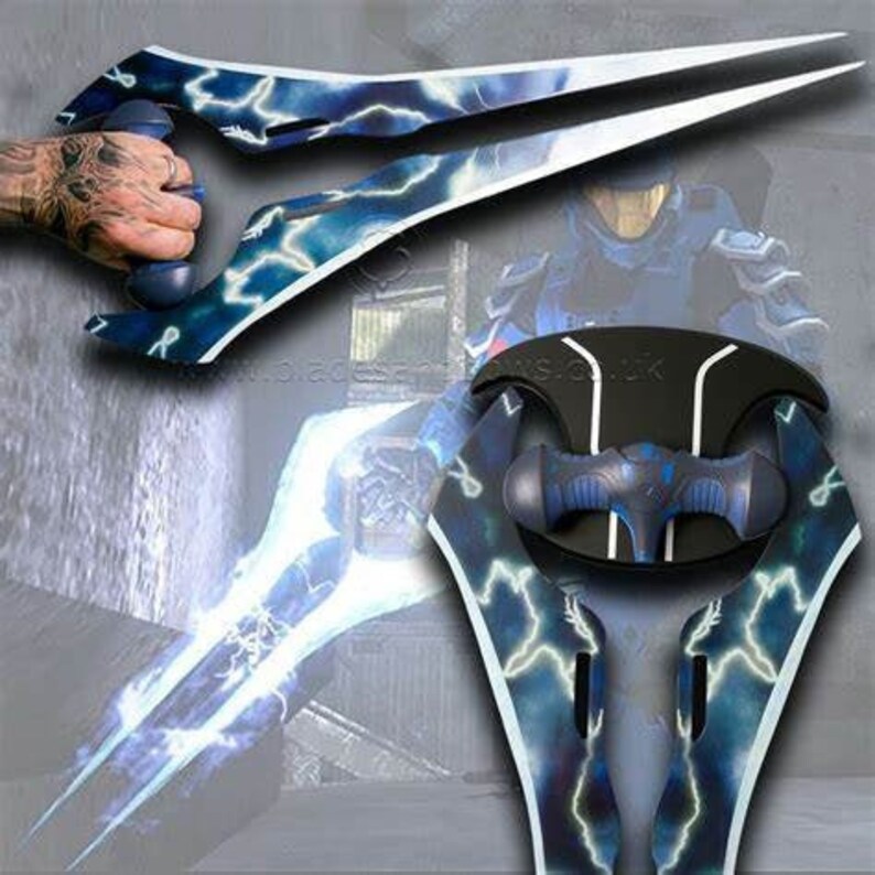 27 Halo Anodized Steel Elite Plasma Energy Sword - Etsy