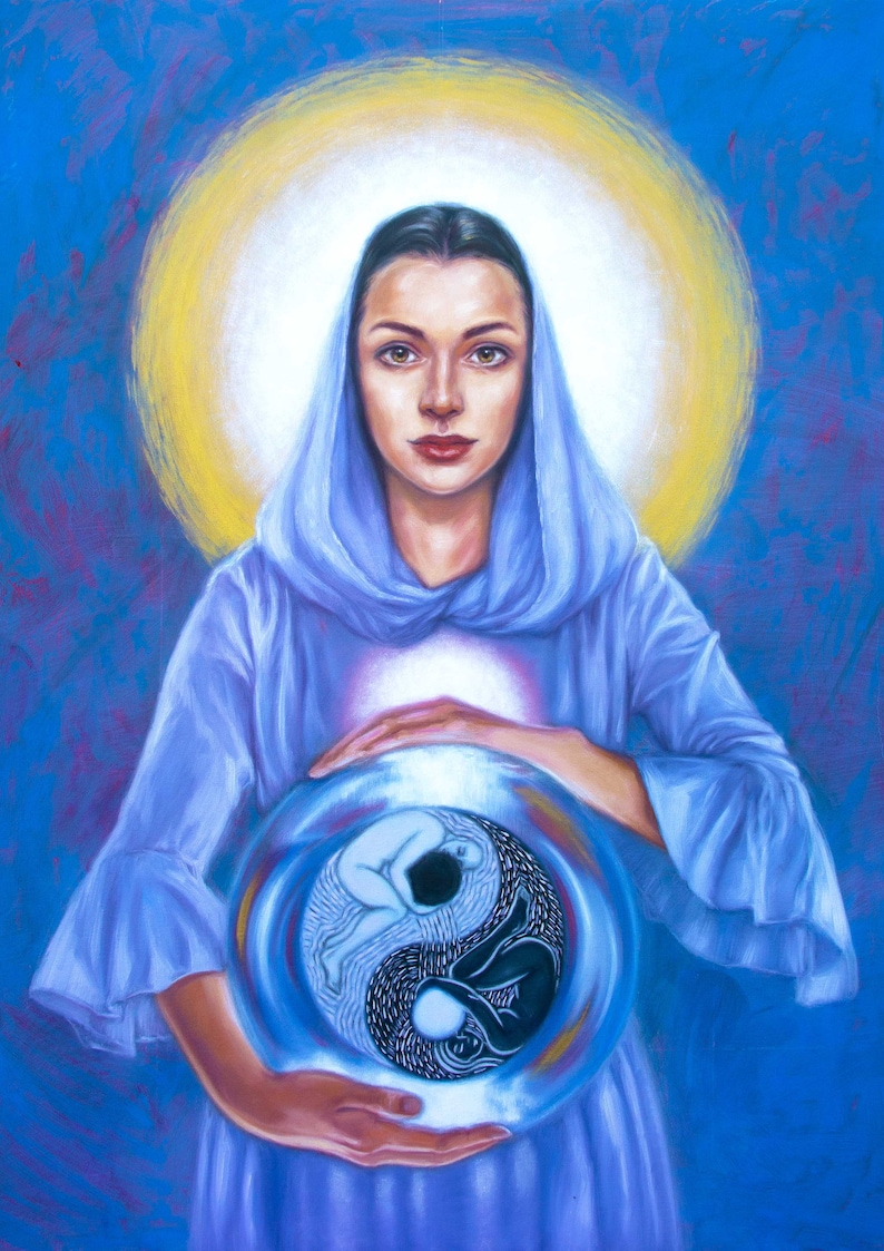 Lady Mary, Mother Mary, Ascended Masters, Portrait, Divine Feminine ...