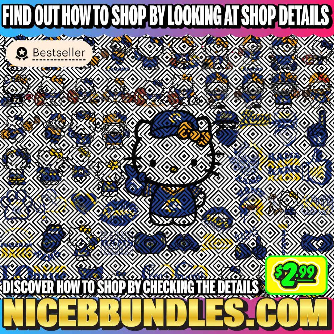310 Hello-kitty Los-angeles-rams Logo Files Svg, Los-angeles-rams Svg ...