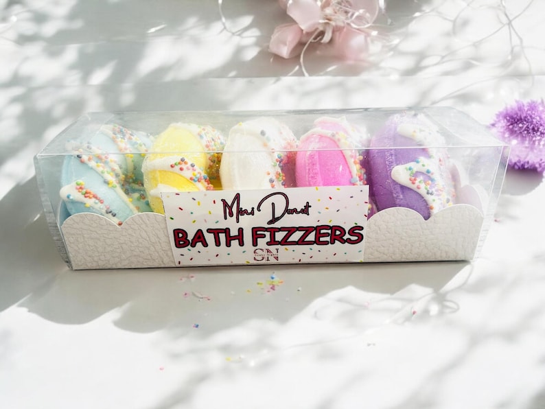 Mini Donut Bath Bombs Gift Set | Bath Bomb | Birthday | Gift | Wedding ...