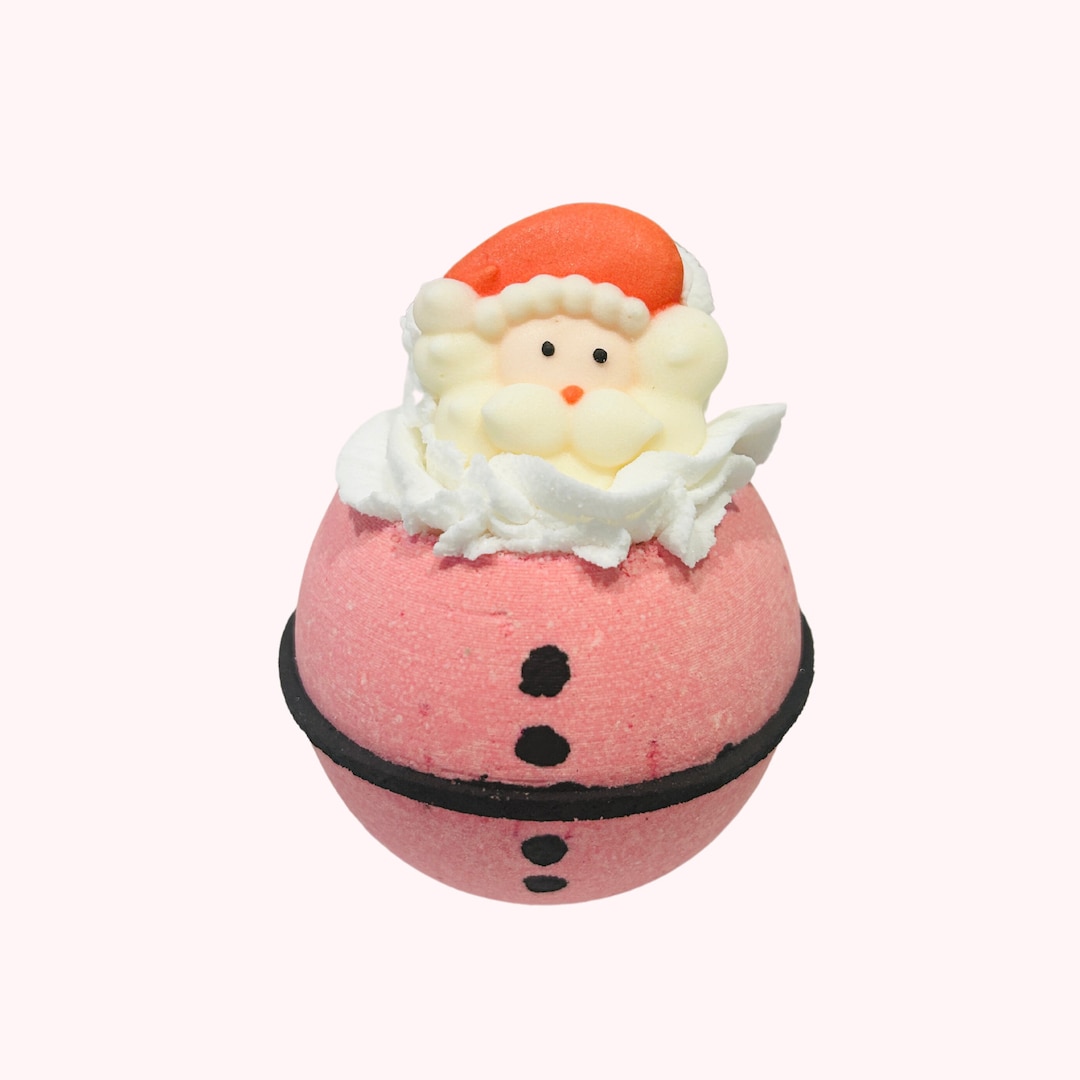 Santa Bath Bomb Bath Bomb Bath Bomb Gift Kids Bath - Etsy