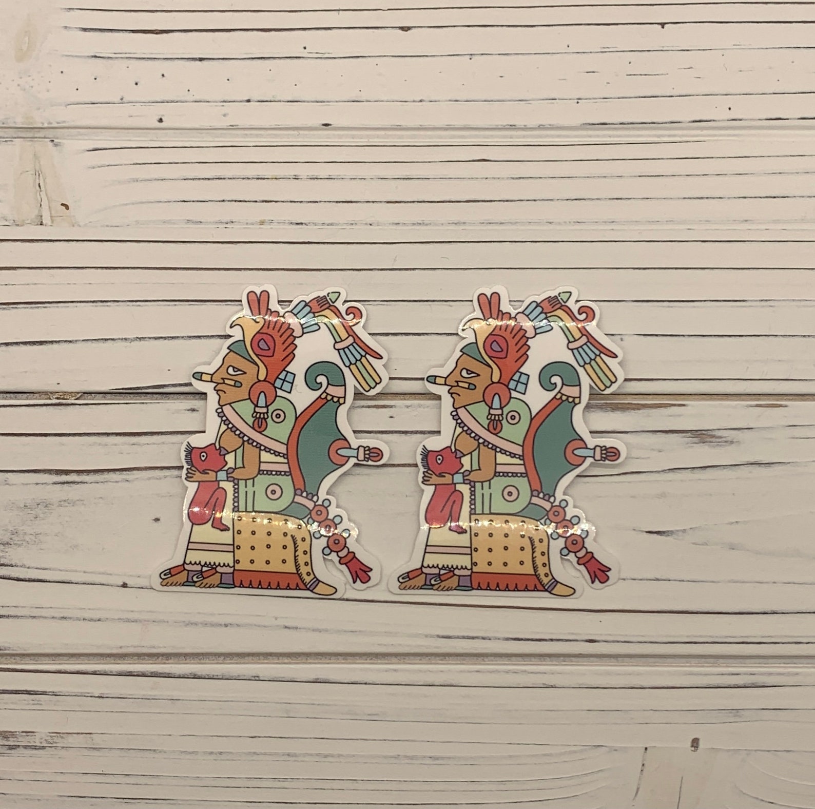 Xochiquetzal Aztec Mother Figure Matte or Glossy Vinyl - Etsy