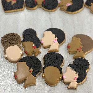 Juneteenth Cookies / Black Hairstyles / African American Cookies! No ...