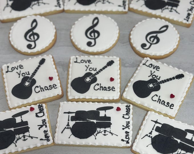 Music Note Chocolate Covered Sandwich Cookie One Dozen - Etsy