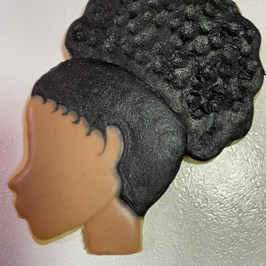 Juneteenth Cookies / Black Hairstyles / African American Cookies! No ...