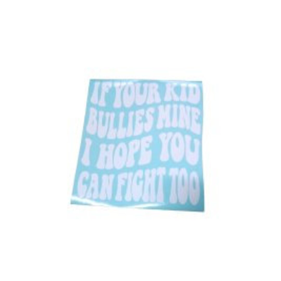 Car Window Decal-bully - Etsy