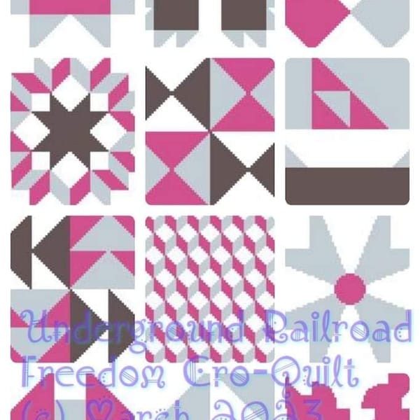 Underground Railroad Quilt Pattern - Etsy