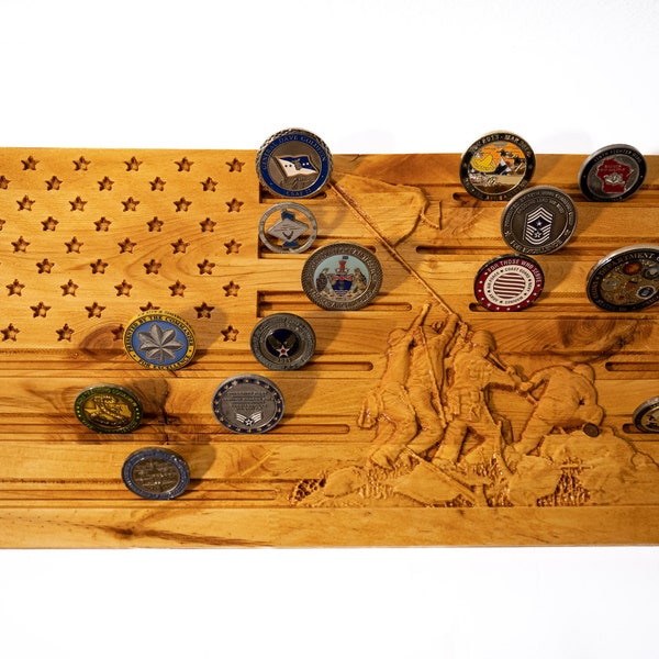 Military Coin Holder - Etsy