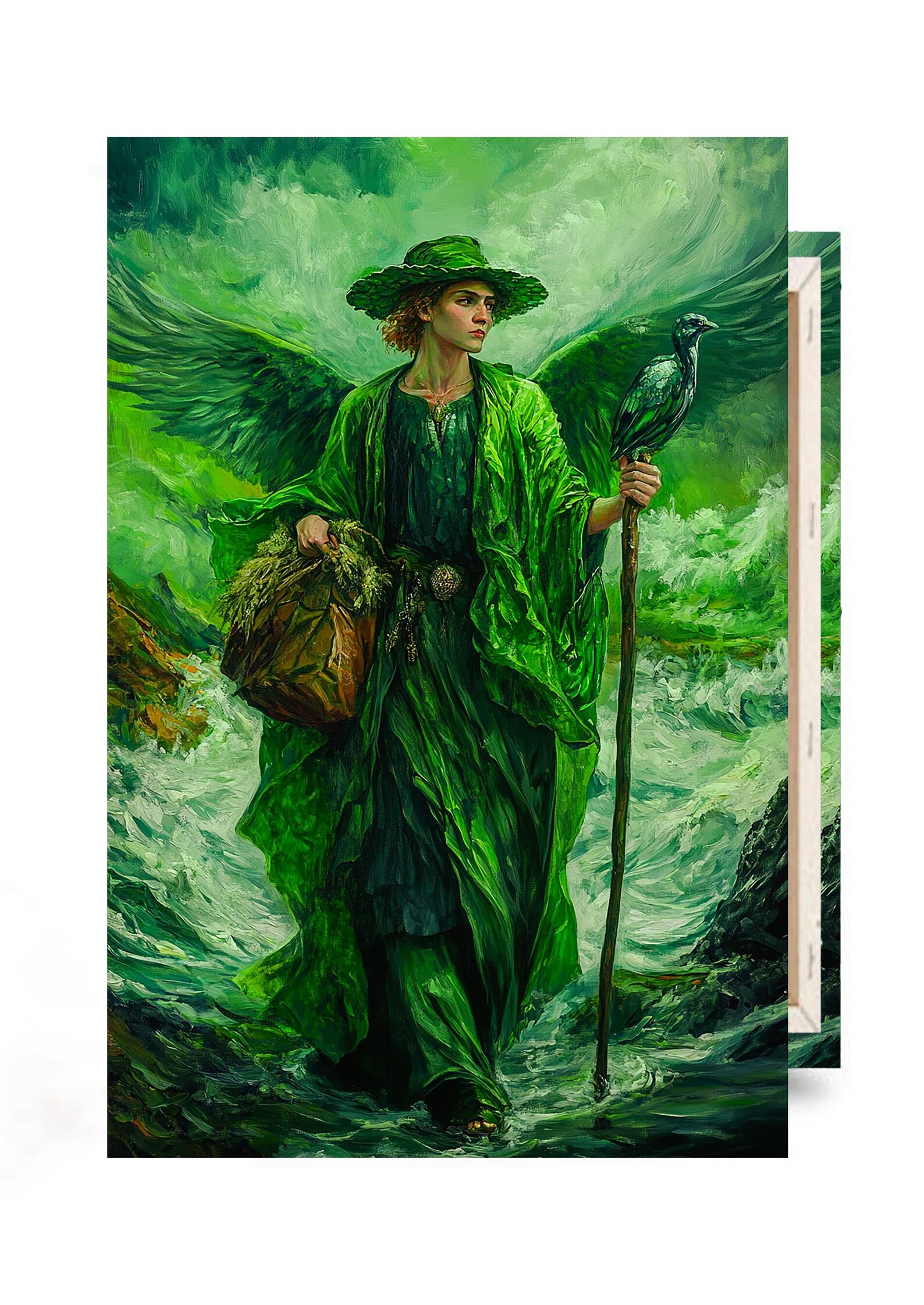 Archangel Raphael, Modern Mystic, Digital Download for Printing or for ...