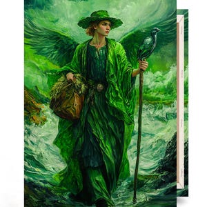Archangel Raphael, Modern Mystic, Digital Download for Printing or for ...