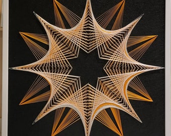 Abstract String Art | Etsy