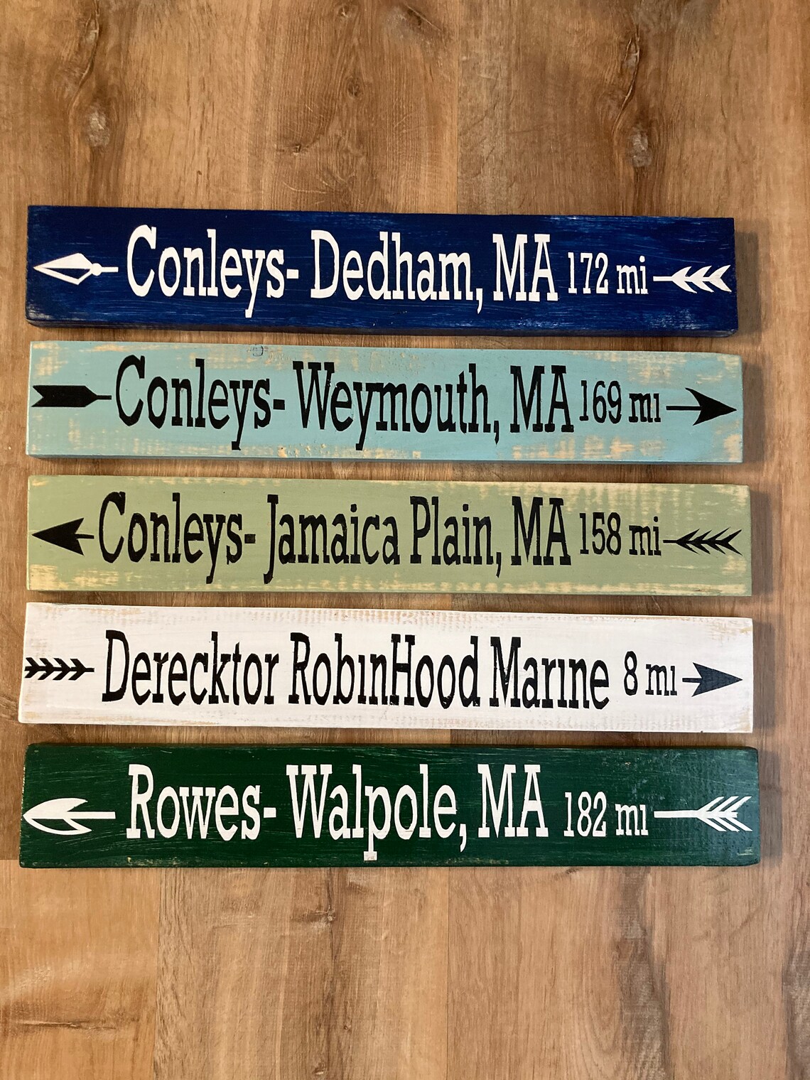 Custom Directional Signs with Arrows | Etsy