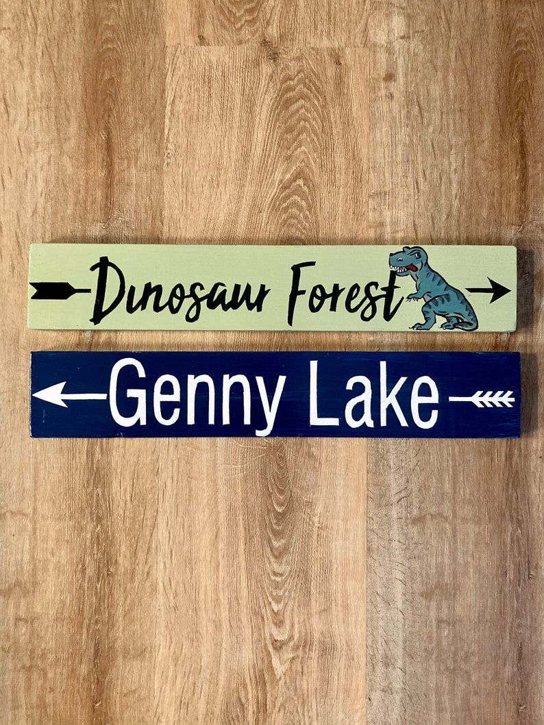 Custom Directional Signs with Arrows | Etsy