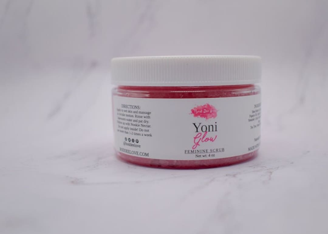 Yoni Glow Organic Feminine Scrub Radiant Intimate Wellness - Etsy