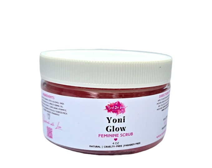 Yoni Glow | Organic Feminine Scrub | Radiant Intimate Care Exfoliant ...