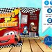 Cars Pack 5 Labels for Birthday Party Printable DIGITAL - Etsy