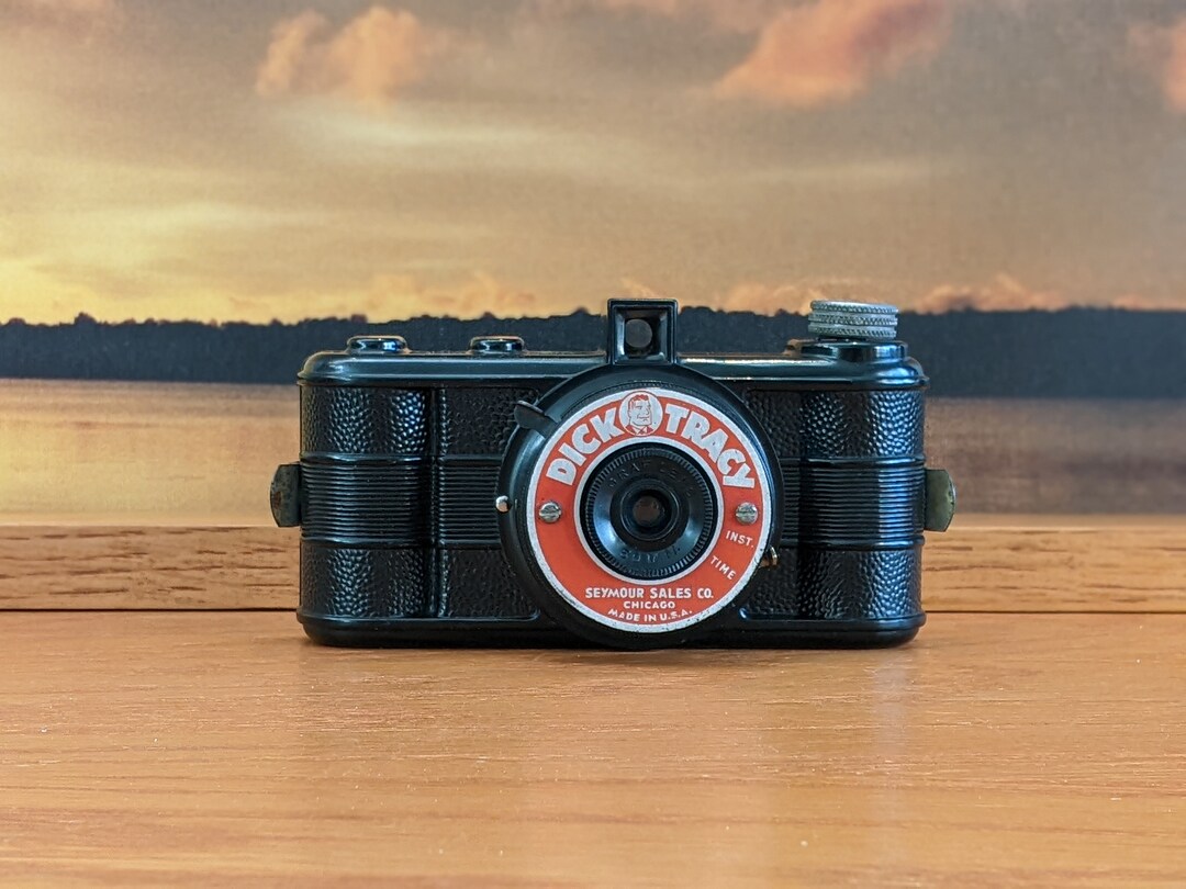 Vintage Collectible Dick Tracy Camera Red Nameplate Version Uses Size ...