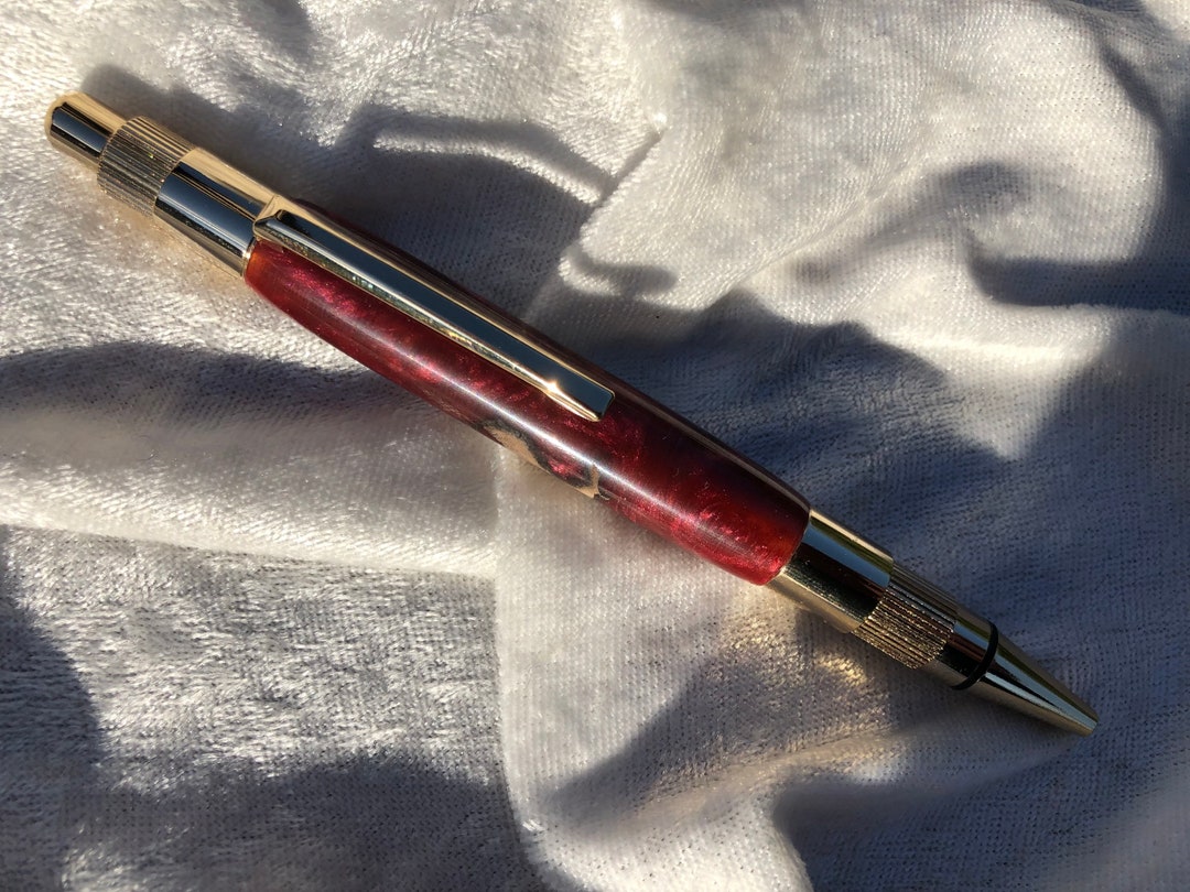 Handcrafted Stratus Pen in Chrome - Etsy
