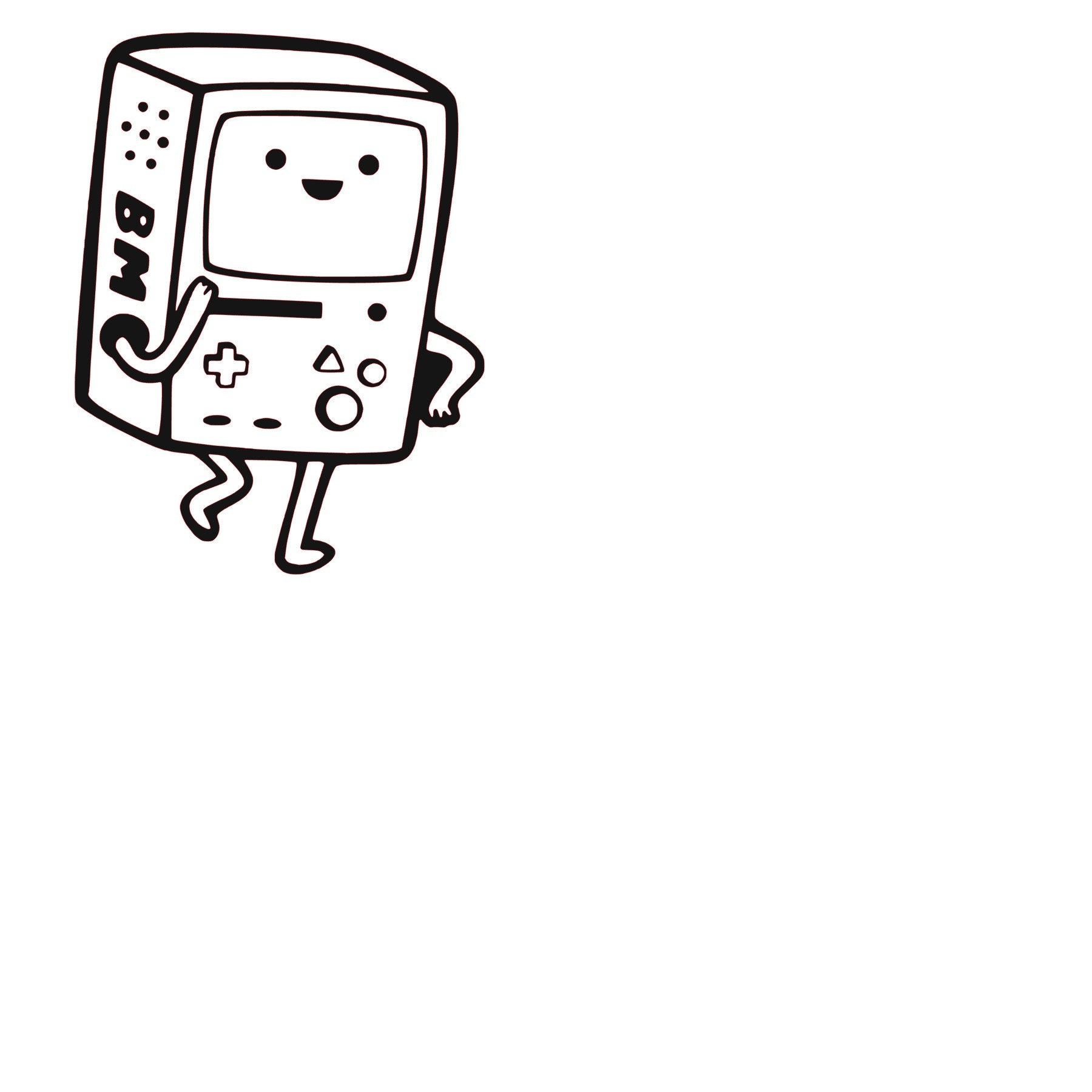 Adventure Time BMO .SVG FILE only | Etsy
