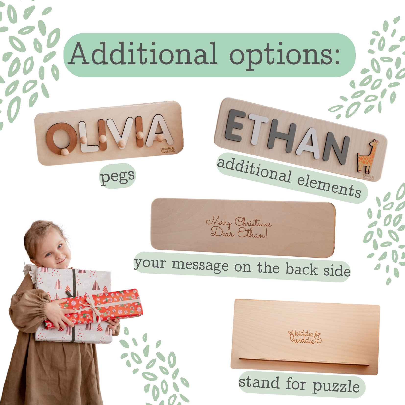 Hunter Wooden Name Puzzle for Boys Personalized Gift for - Etsy