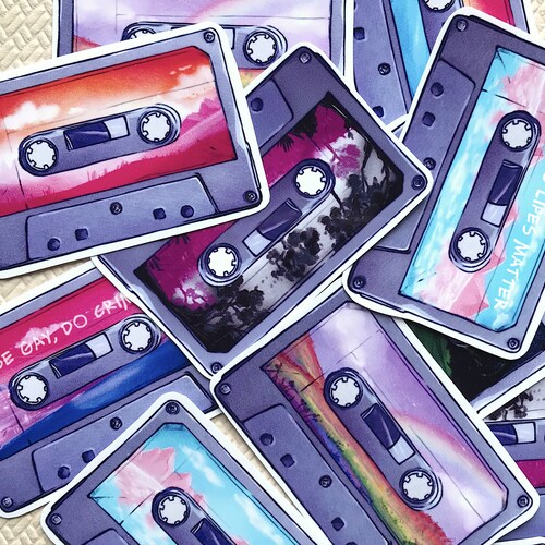 Subtle Trans Flag Sticker Pride Sticker Mountain Sticker | Etsy