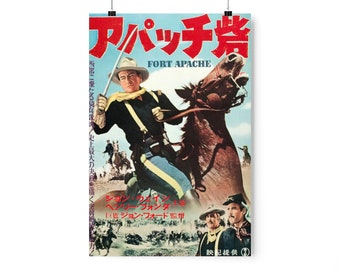 Japanese Western Poster - Etsy