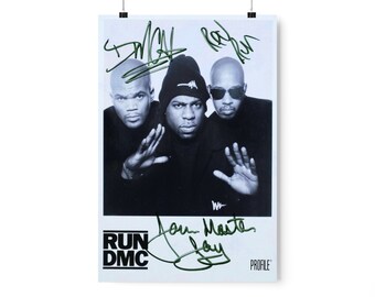 Run Dmc Poster Art - Etsy