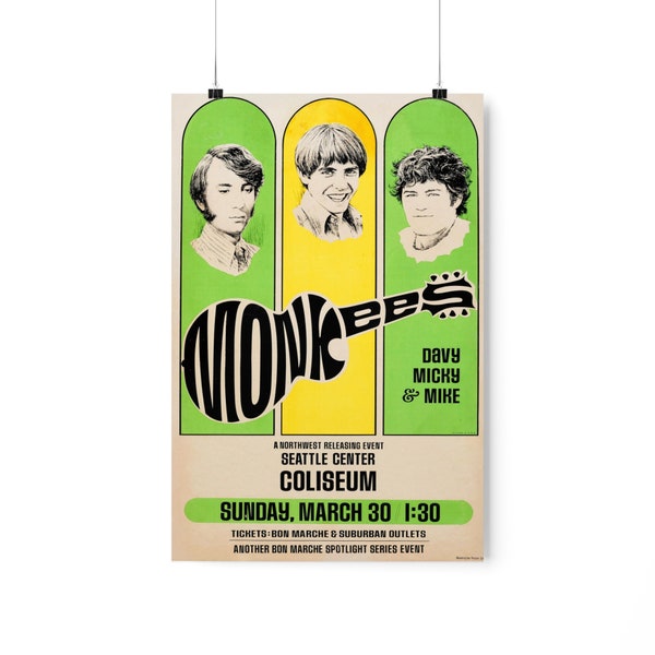 The Monkees Poster - Etsy