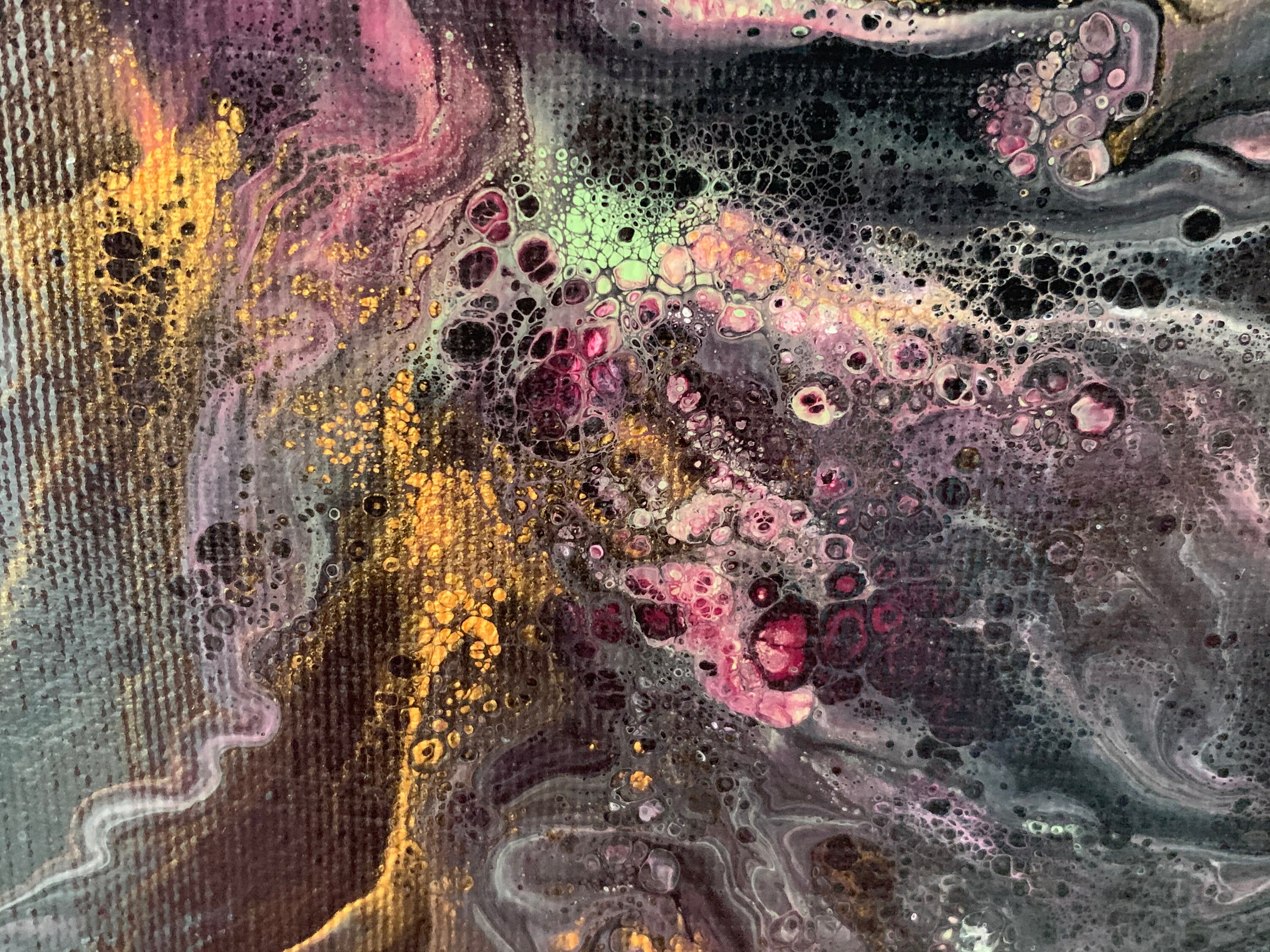 Hidden Beauty Abstract Painting 11 X 14 Inches (28 X 35.5cm ...