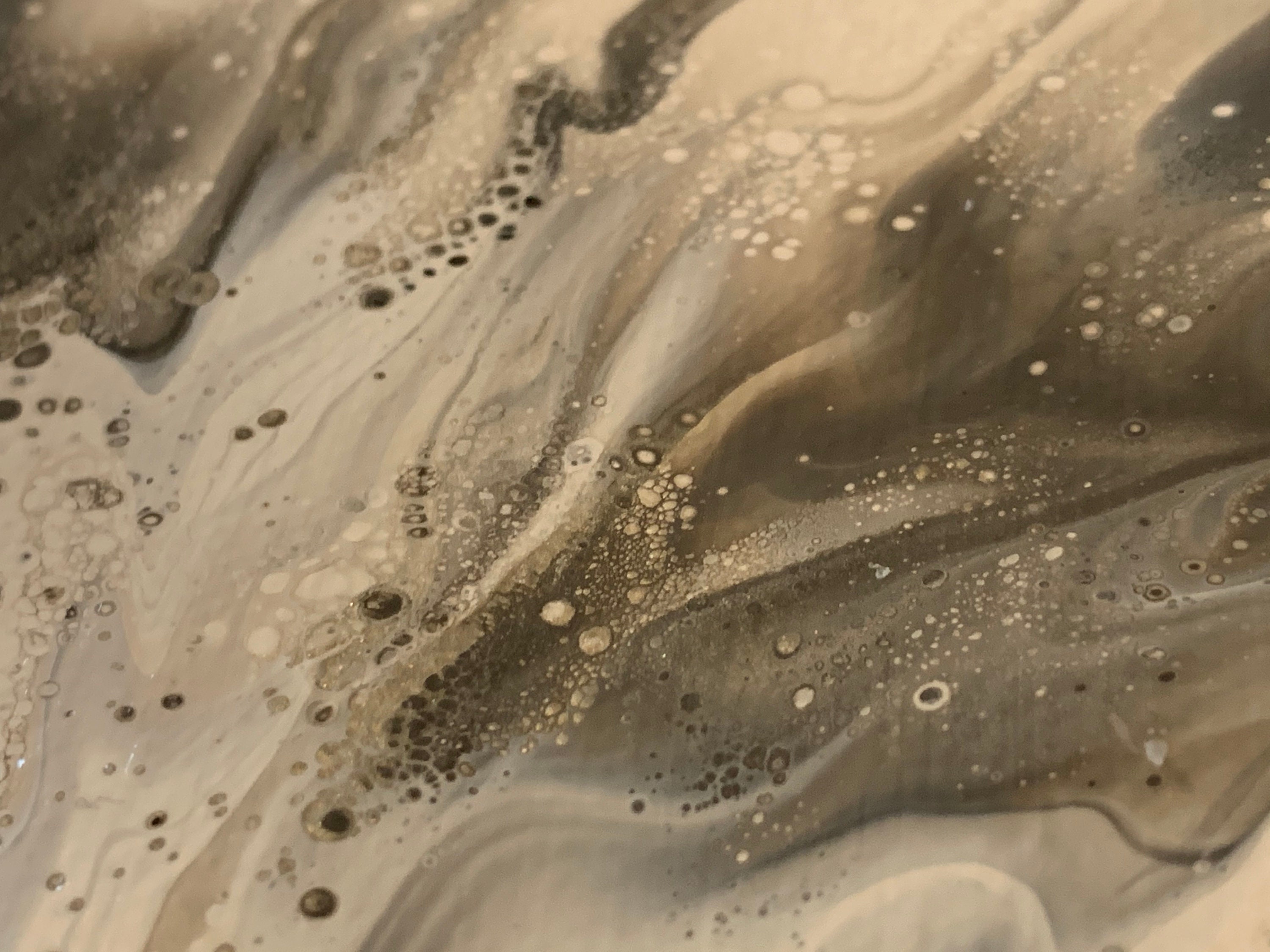 Vapourise Abstract Painting 12 X 16 Inches 30 X 40.5cm on a Rectangular ...