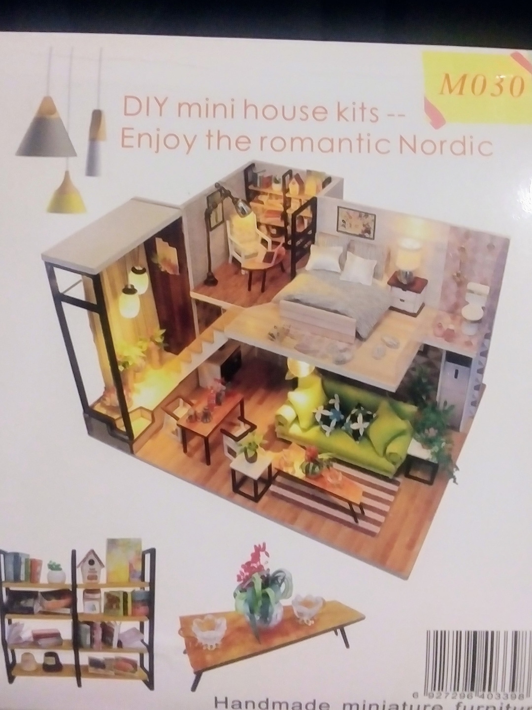 1:24 Scale DIY Mini House Kit-nordic - Etsy
