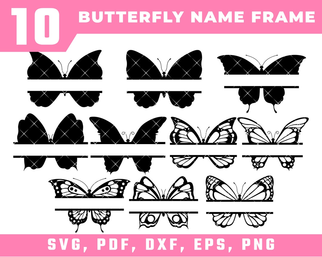 Butterfly SVG Butterfly Bundle SVG Files Butterfly SVG Layered ...